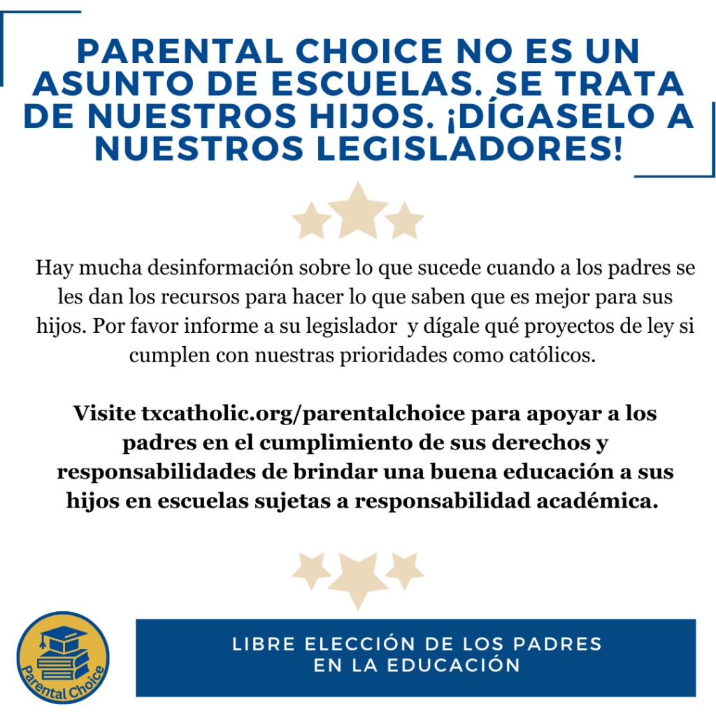 Parental Choice Toolkit - Texas Catholic Conference