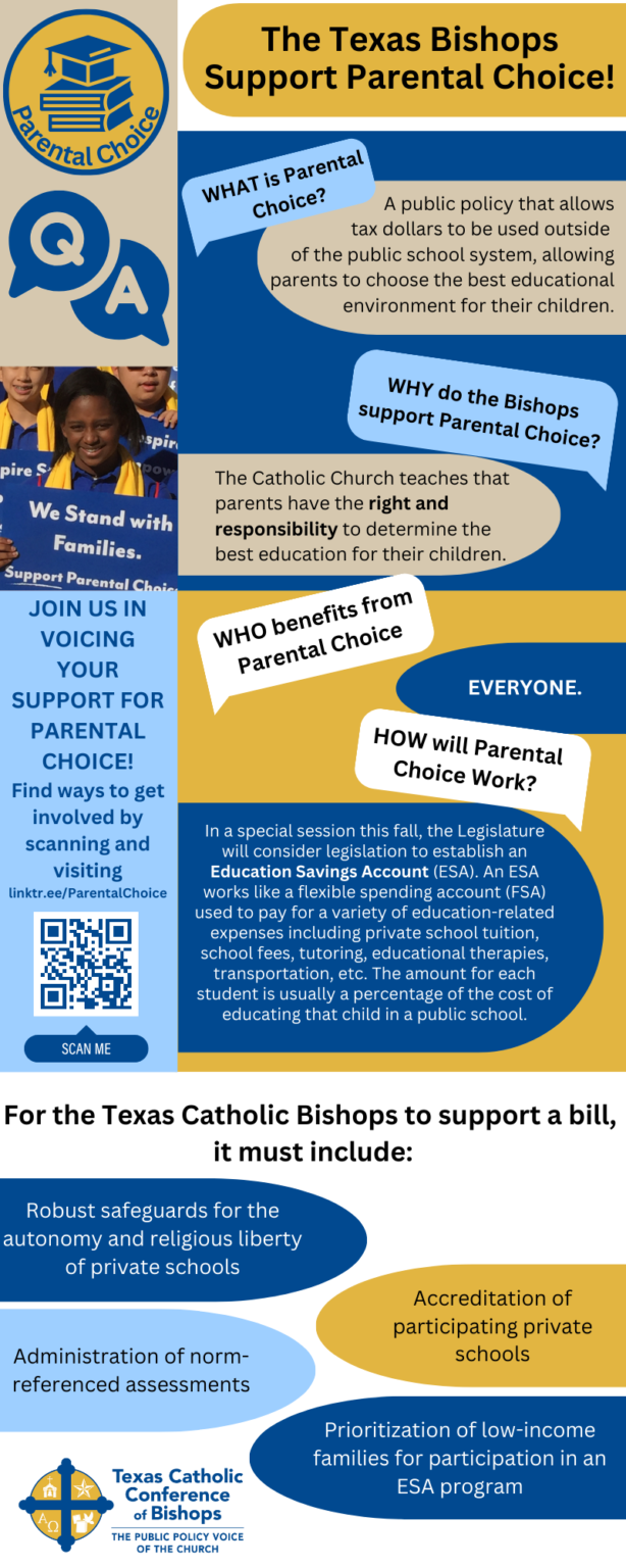Parental Choice Toolkit - Texas Catholic Conference