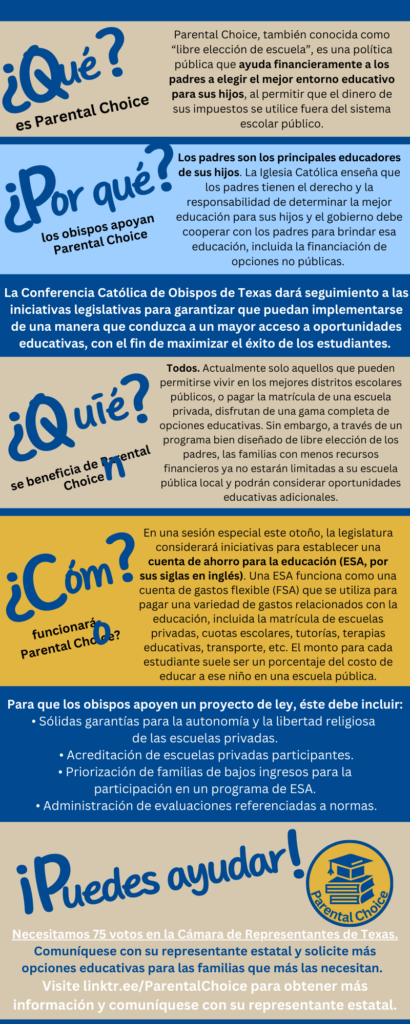 Parental Choice Toolkit - Texas Catholic Conference